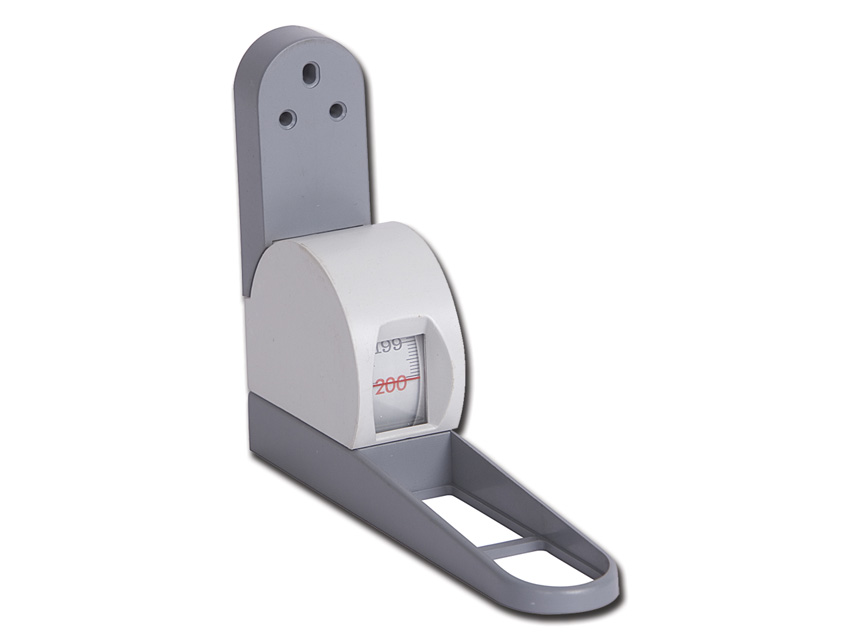 Meetlatten: Meetlat muur uitschuifbaar (tot 2 meter)