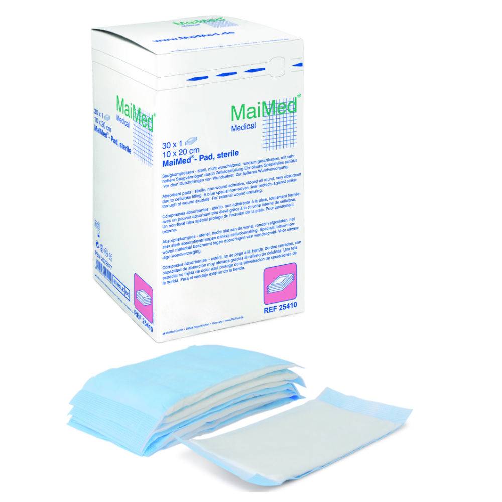 Kompressen & Absorberend verband: Steriel Absorberende kompres MaiMed ...