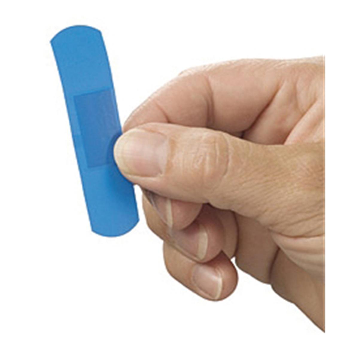 Kleefpleisters Voeding & Keuken: Hekaplast Dect.pleister blauw 25x72 mm ...