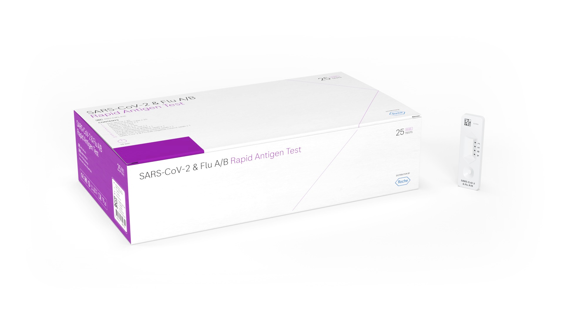 Andere tests (Coaguchek,CRP,Covid...): Roche Sars-V Cov- & Flu A/B ...