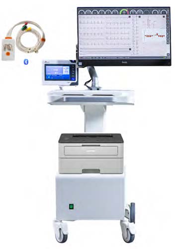 ECG Cardioline Stress (Sport) : Cardioline Cube stress ECG met Laser ...