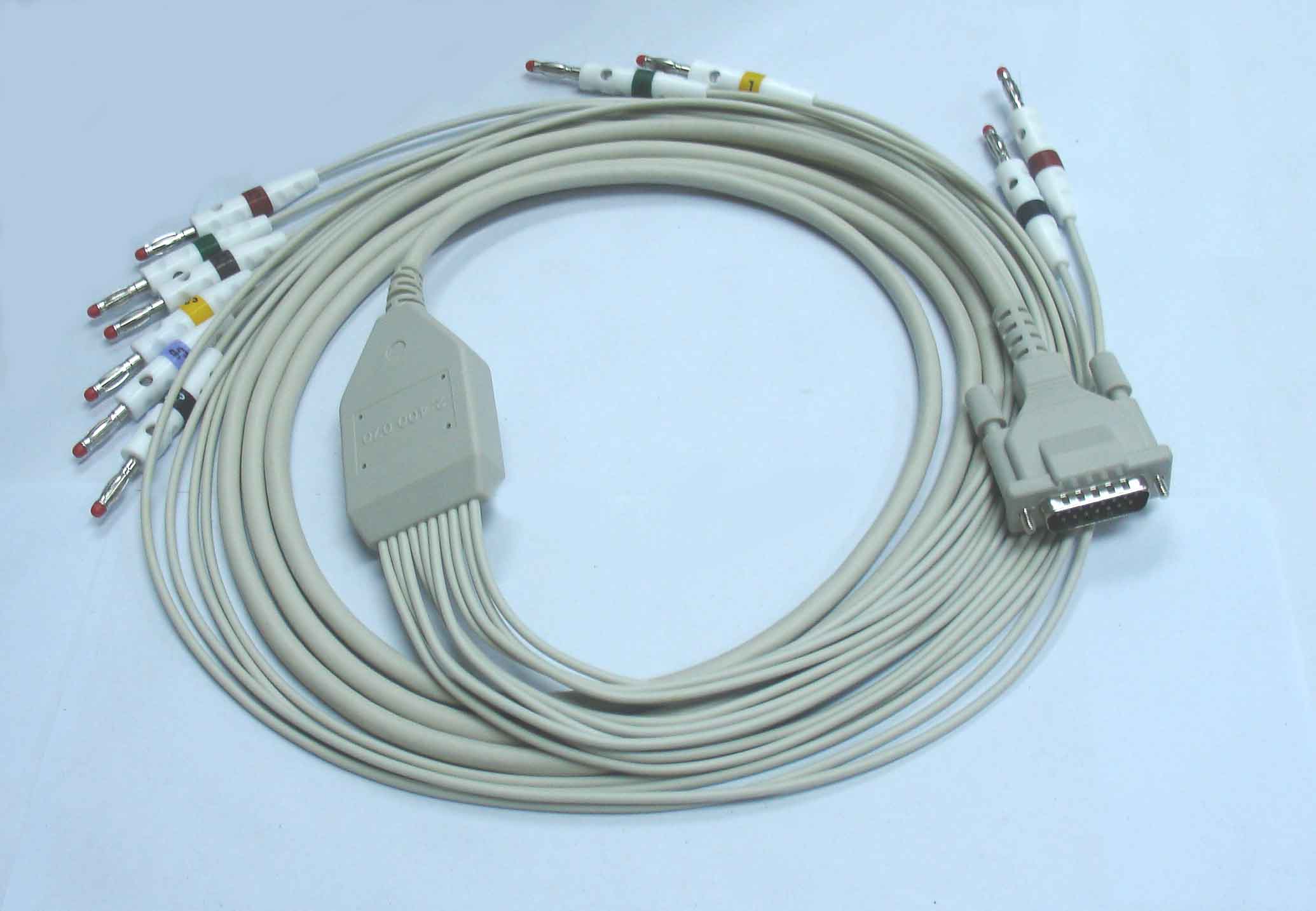 ECG Toebehoren: ECG Kabel voor 10 afleidingen