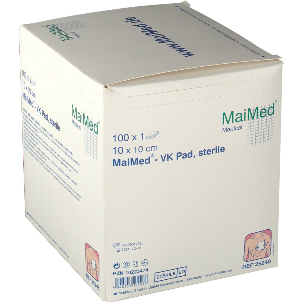 Niet Inklevend Kompres Steriel: MM Pad - Niet inklevend kompres 5 cm x ...