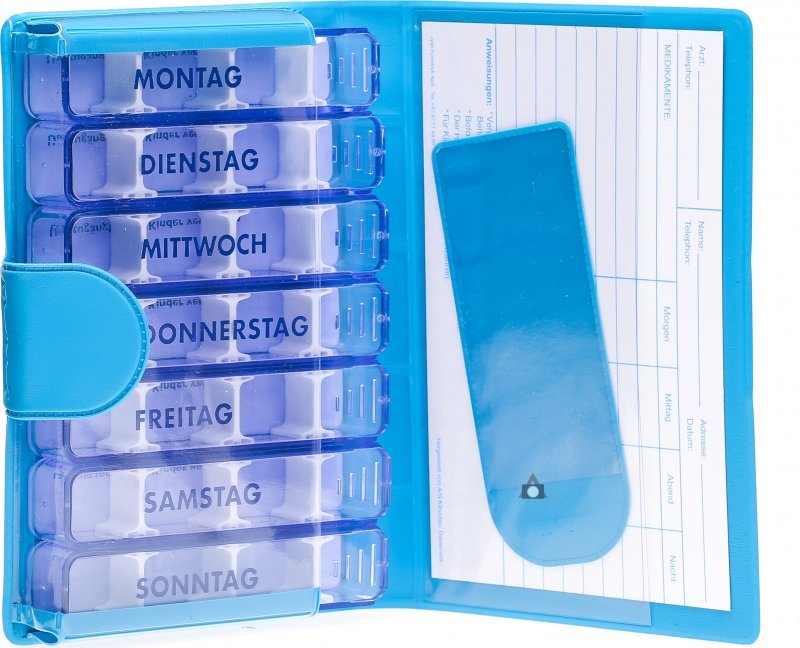 Medicijnverdelers en aanverwanten: Medidos - Verdeeldoos 7 dagen - 1 stuk