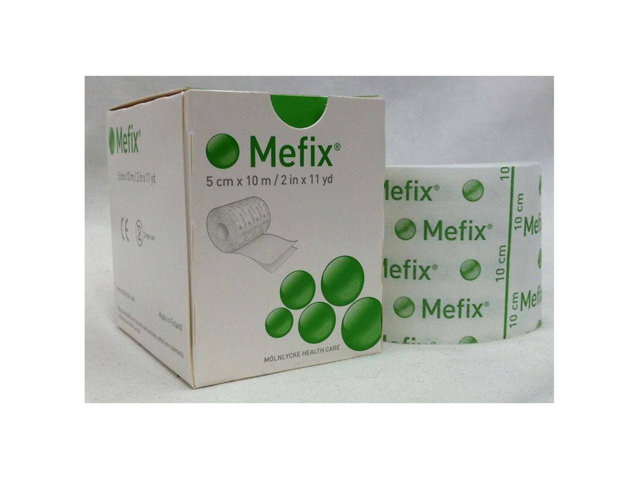 Kleef- & Fixatieverband op Rol: Mefix 5 cm x 10 m - 1 rol