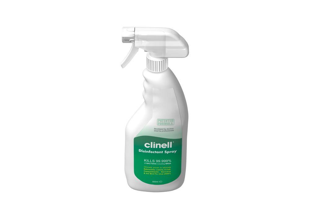 Oppervlakteontsmetting Clinell: Clinell Ontsmettingsspray 750 ml - 1 ...