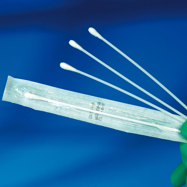 Watten: Wattenstaaf 15 cm steriel - 100 stuls