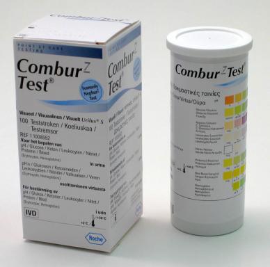 Urinetesten: Roche Combur 7 -100 strips